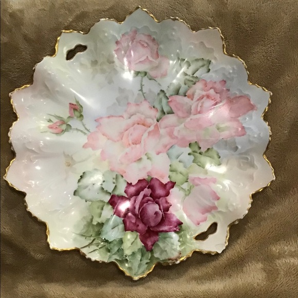 M.Z. Austria | Accents | Vintage Mz Austria Porcelain Plate | Poshmark